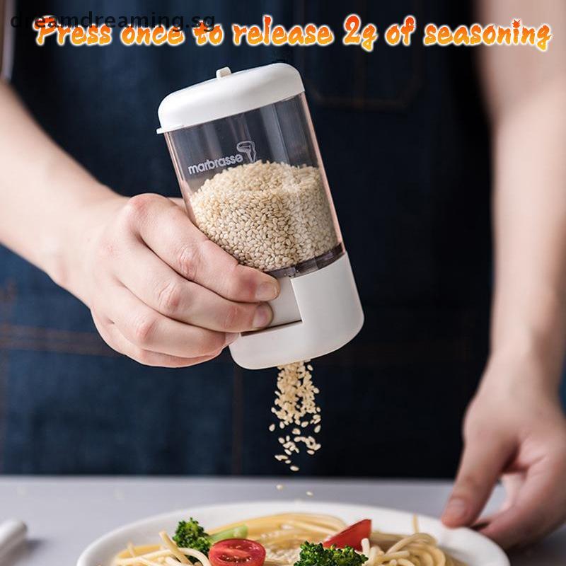 # BIG SALE # 2g Metering Salt Shaker Push Type Salt Dispenser Salt Tank ...