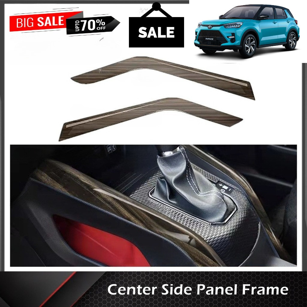 Toyota Raize 2020-2025 Ebony Car Gear Shift Console Box Center Side ...