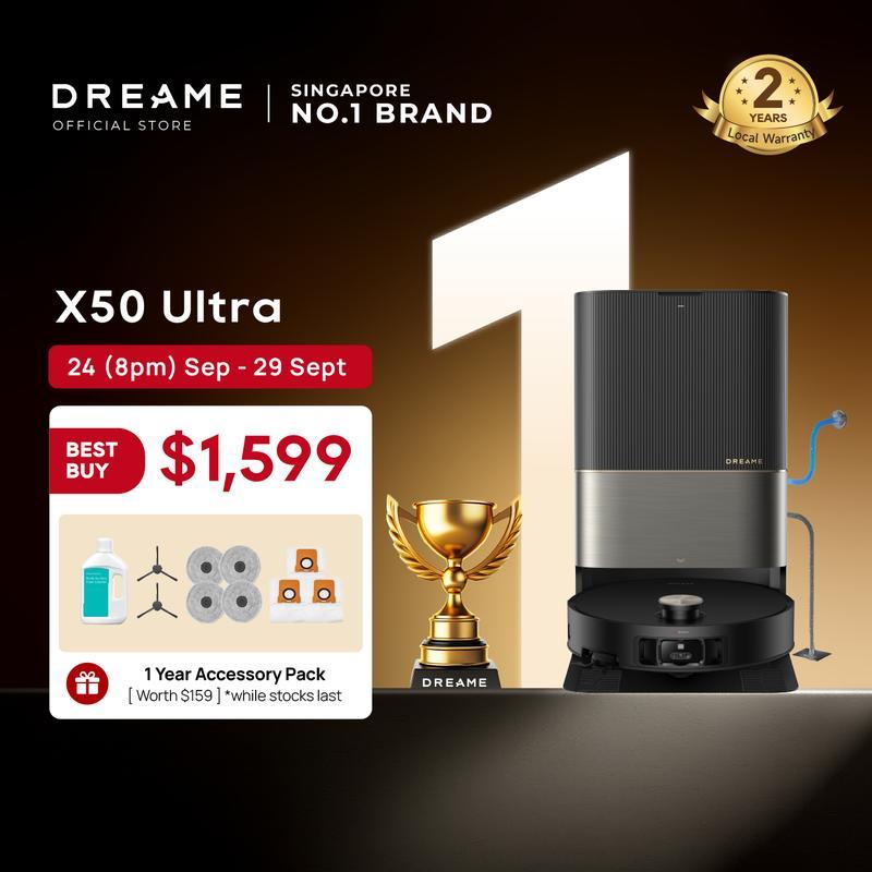 Dreame X50 Ultra / X50 Master Robot Vacuum| FIRST 6CM CLIMB ROBOT ...