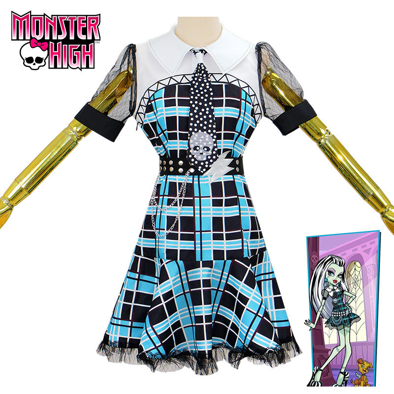Frankenstein's Monster Cosplay Costume - Monster High Anime Edition ...
