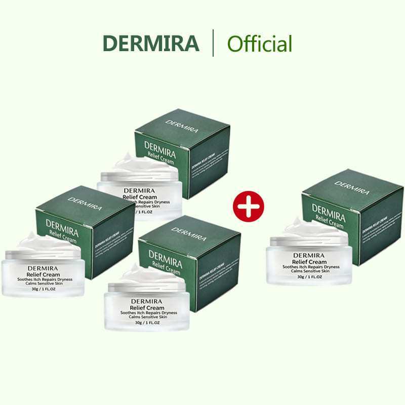 DERMIRA Relief Cream | Eczema Psoriasis Antibacterial Antifungal Cream ...