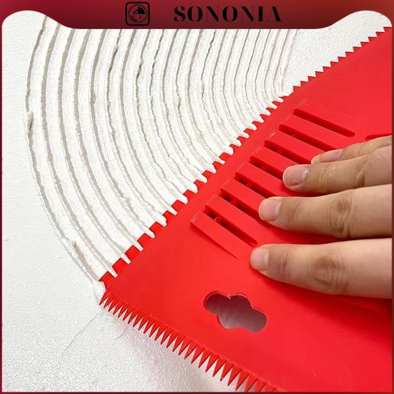 [SONONIA] Adhesive Spreader Notched Glue Applicator for Epoxy Polyester ...