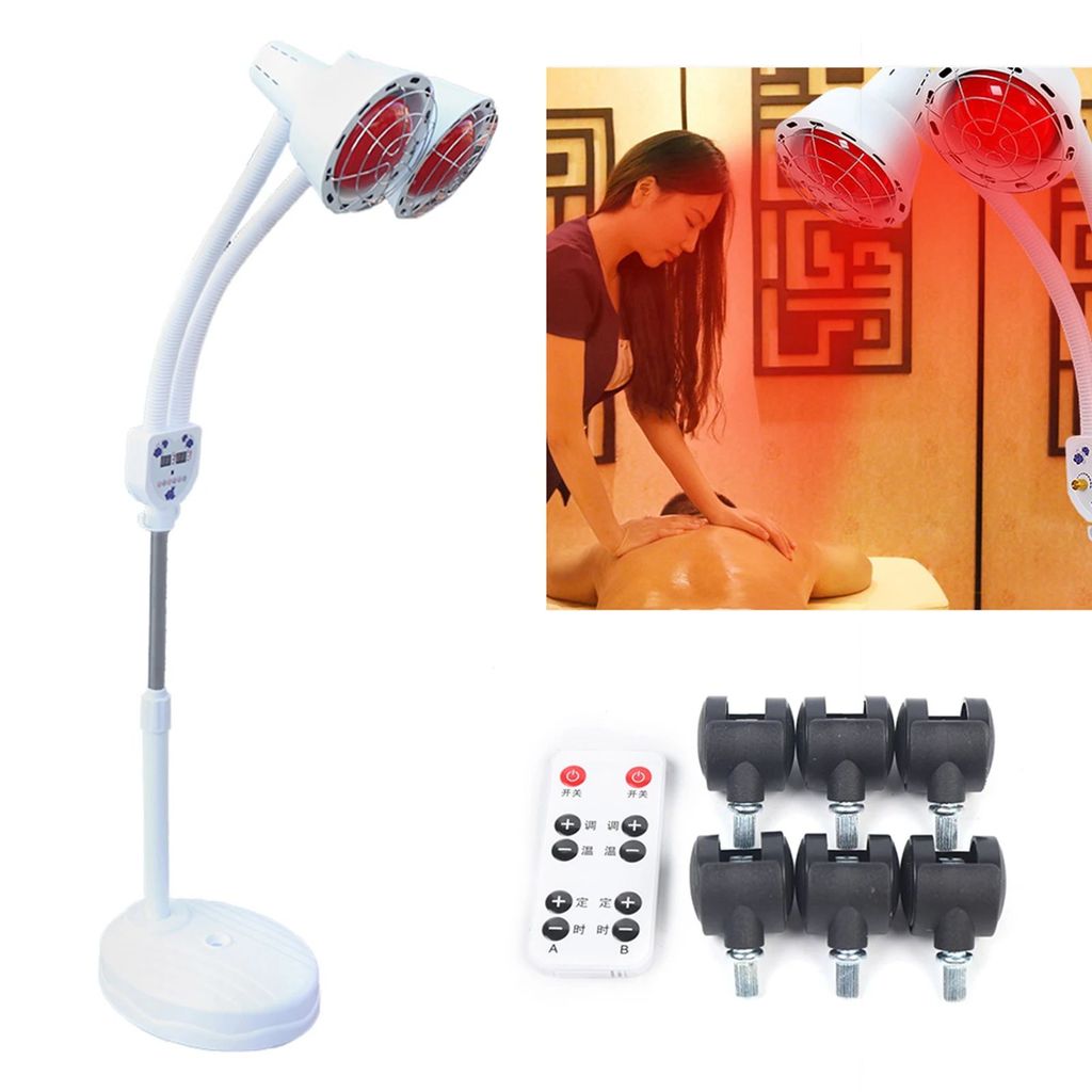 Beauty Timer Light Health Care Light 2Head Floor Stand Infrared Heat ...