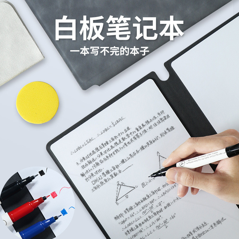 Mini Whiteboard Notebook Desktop Memo Board Portable Writing Board ...