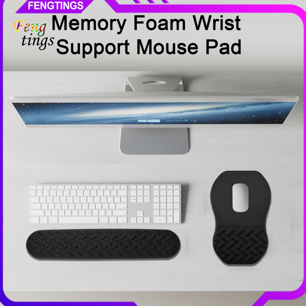 [Ft] Ergonomic bilateral slope support keeps the wrist and mouse at a ...