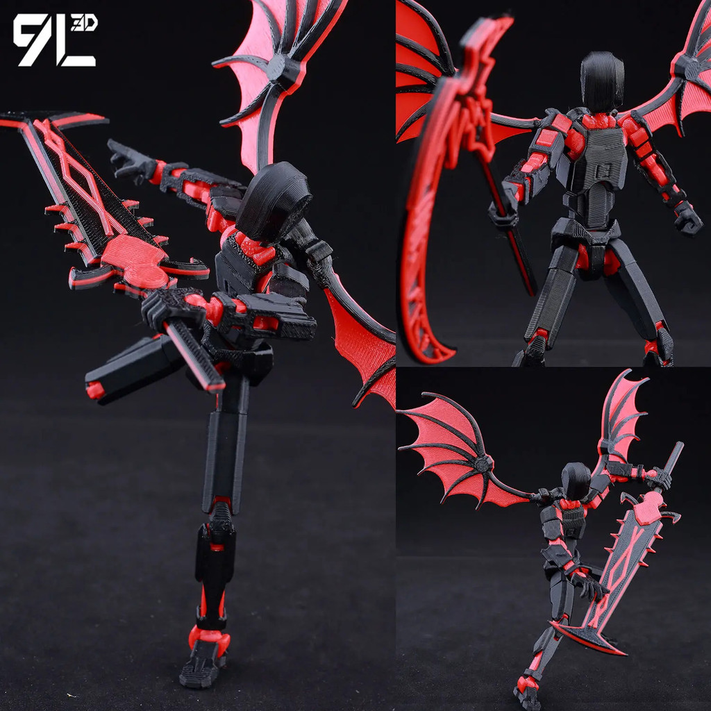 Lucky13 13 Joints Poseable Mannequin Stop Motion Film 3d Printed ...
