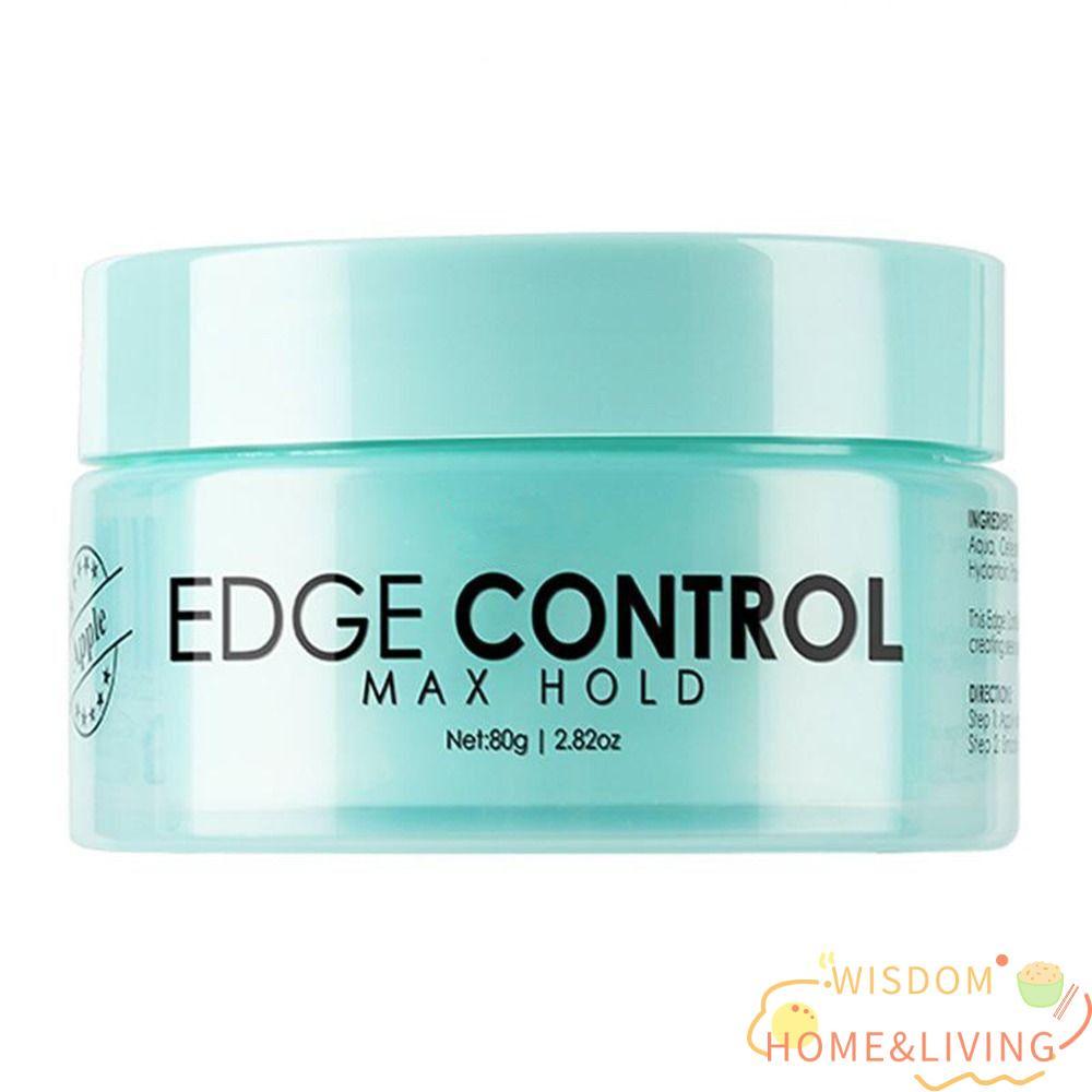WISDOM Beard Edge Control Wax, Strong Hold 2.82Oz Hair Styling Gel ...