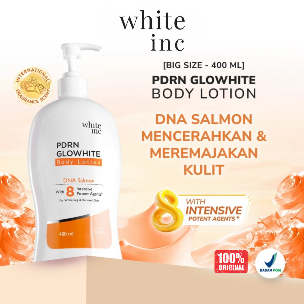 [400ml] WHITE INC PDRN Glowhite Body Lotion 400ml - Salmon DNA Lotion ...