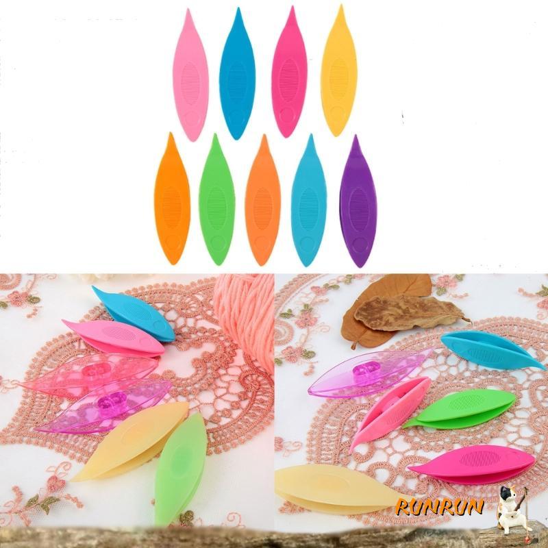RUNUN Tatting Shuttle Tools Plastic Tatting Shuttles Weaving Tatting ...