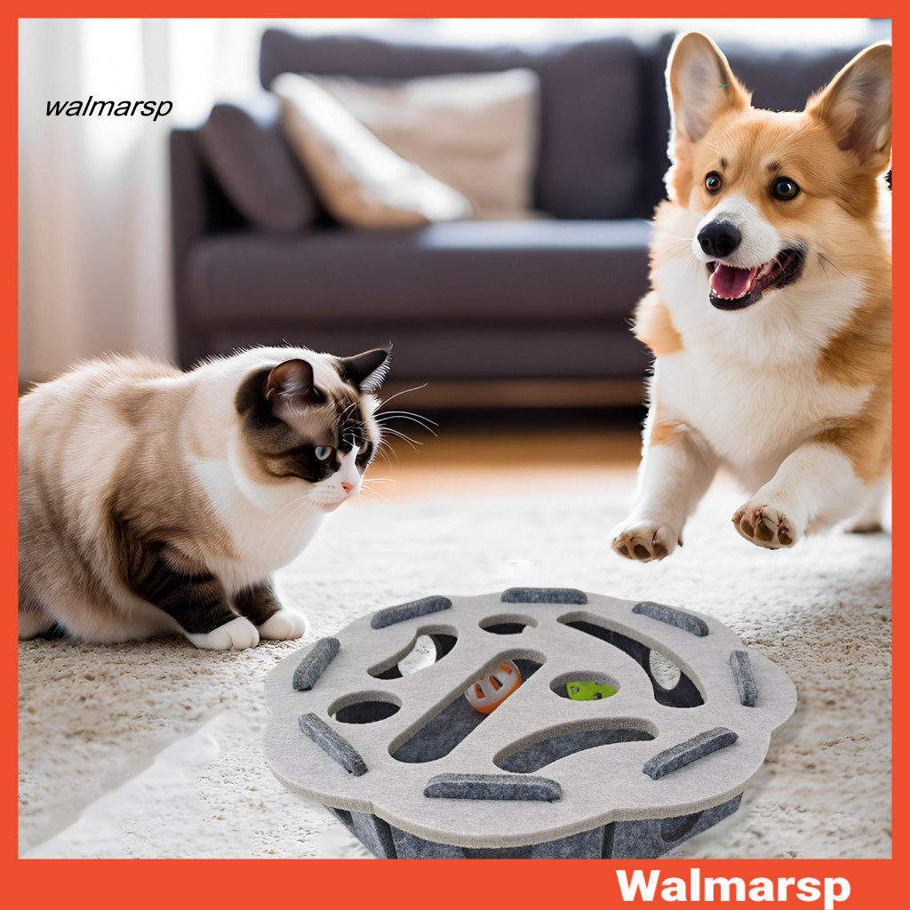 [WMP] Self-play Cat Toy Maze Cat Scratching Board with Maze Interactive ...