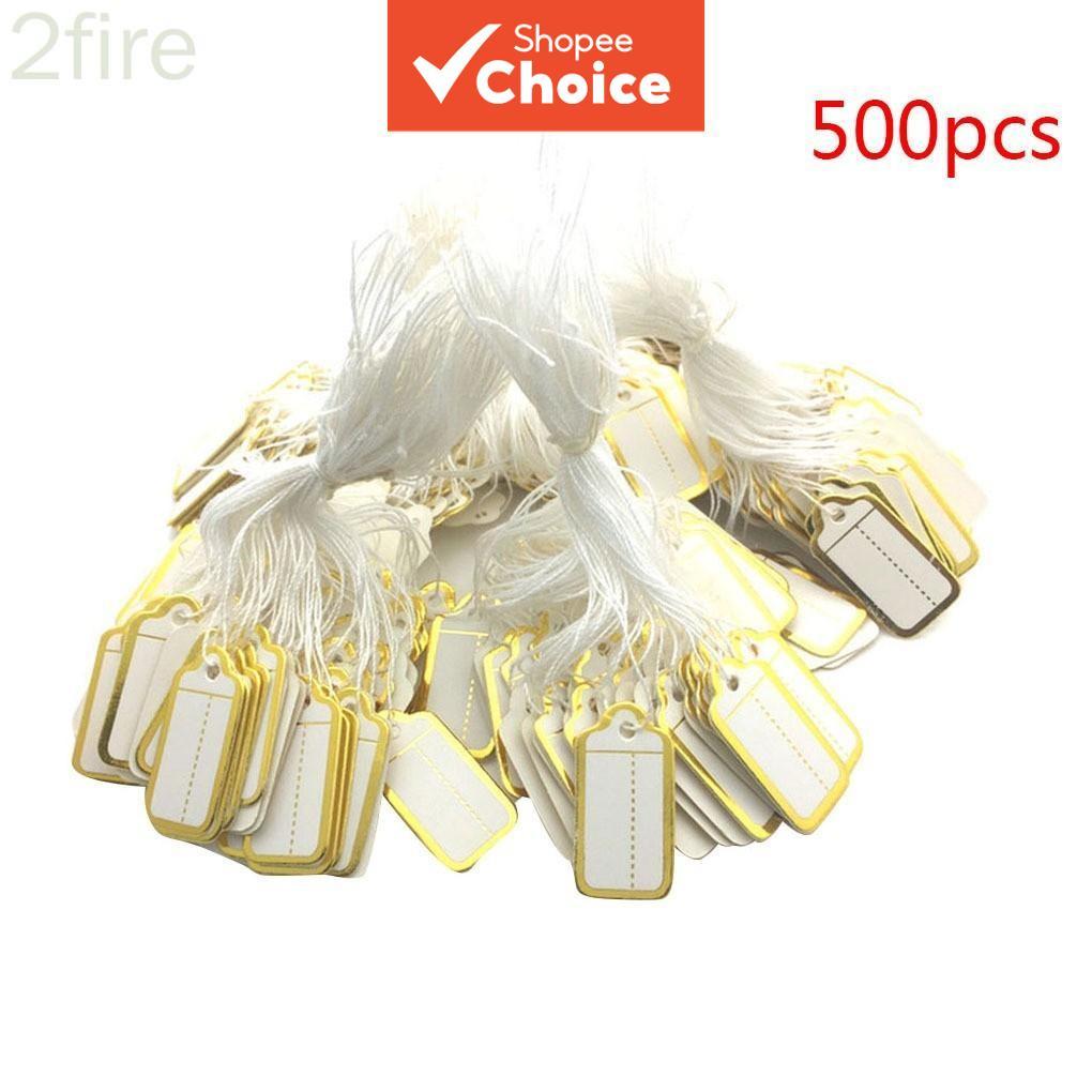 New 500pcs Price Tags with String for Jewelry and Clothing Sale ...