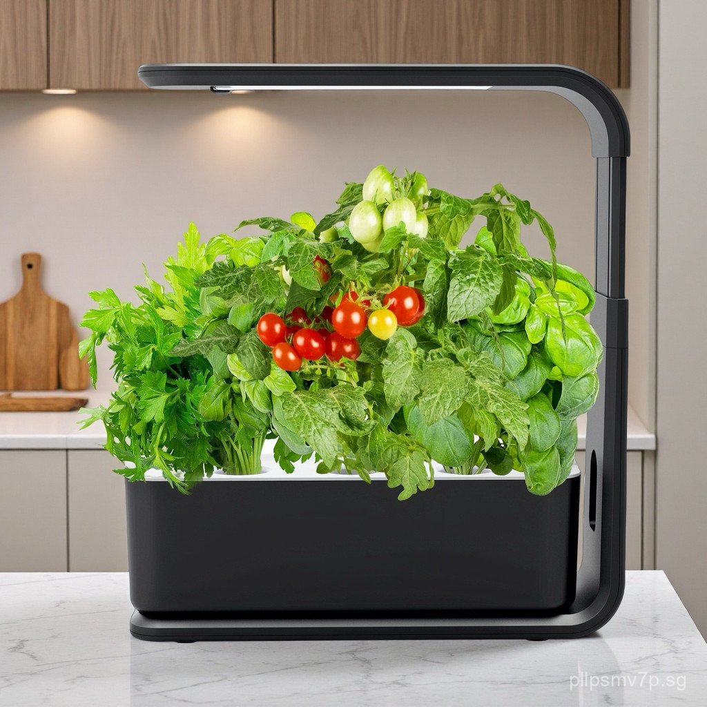 Home Smart Hydroponic Vegetable Growing Machine System Soilless ...