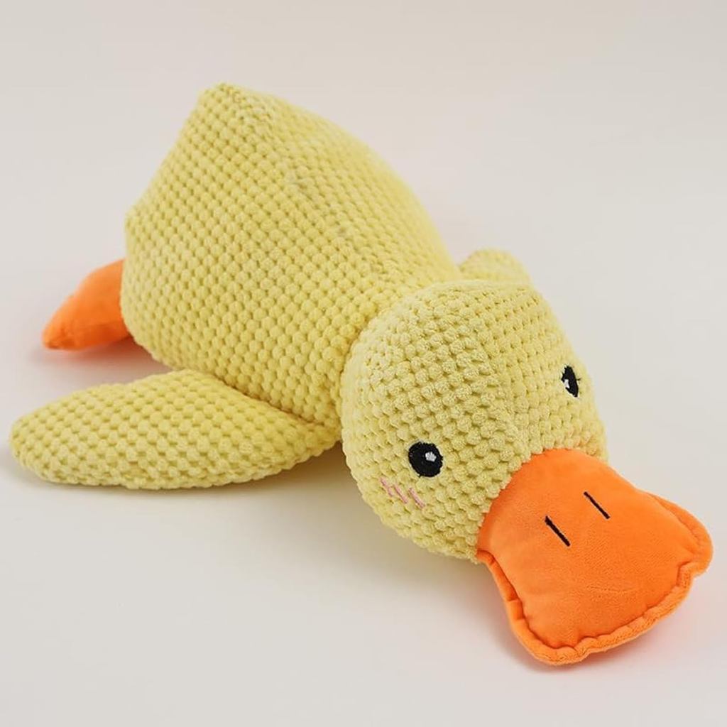 Mellow Dog Calming Duck, 2025 New Yellow Duck Dog Toy, The Mellow Ducks ...