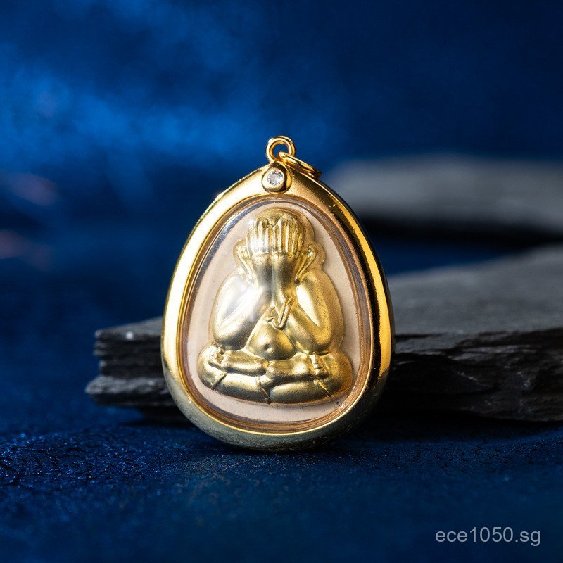 Golden Bida Wearable Men's and Women's Handicrafts Dragon Buddha Same ...