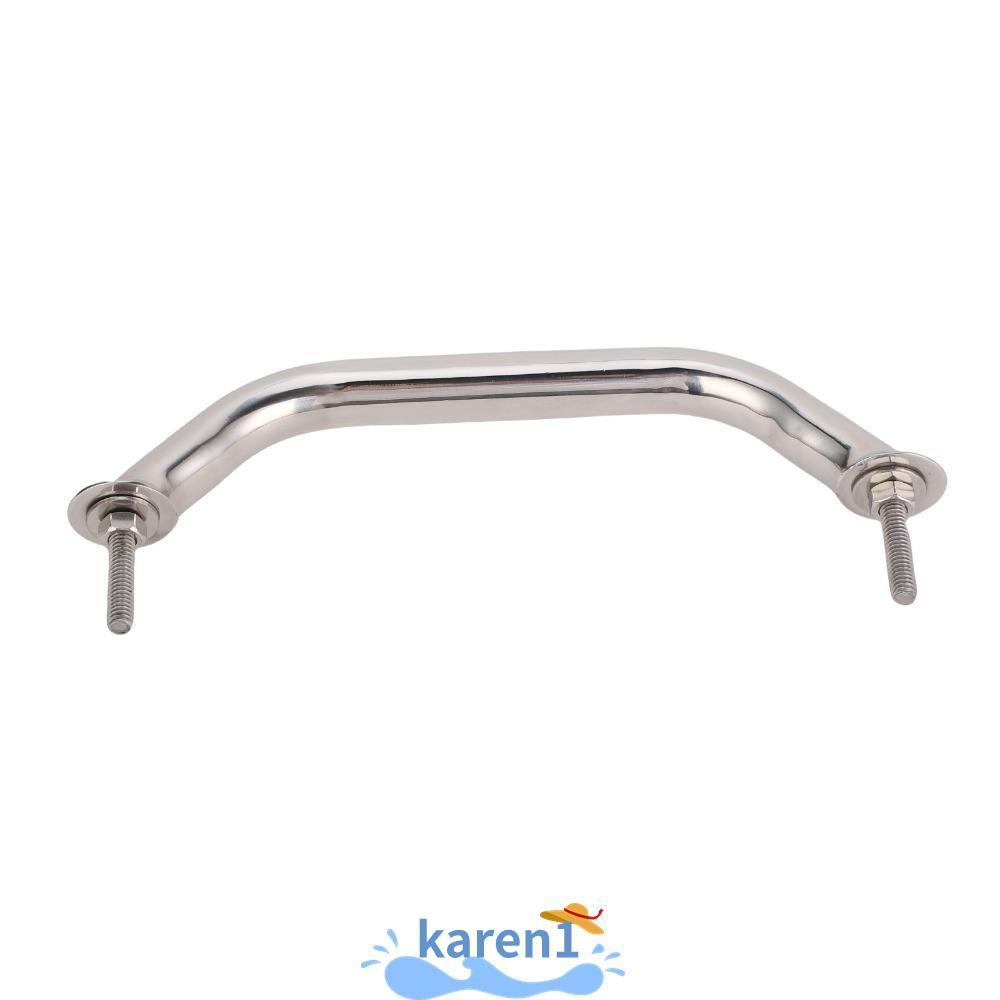 KAREN Marine Boat Handle, Oval Shape Polished Boat Grab Bar ...