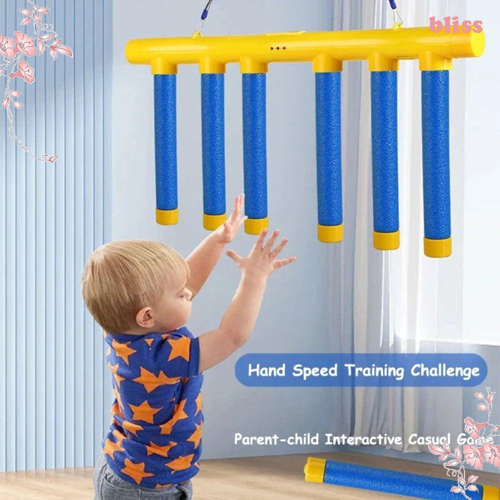 BLISS Challenge Falling Sticks Game, Quick Reaction Exercise Prop Eye ...
