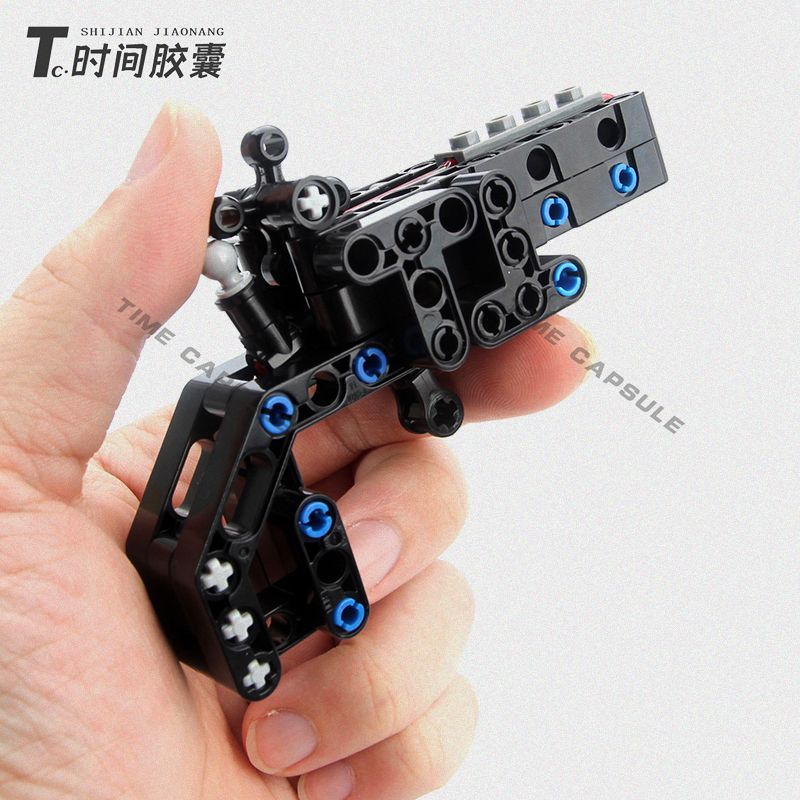 Ultra Mini diy Building Block Pistol Building Block Gun Compatible with ...