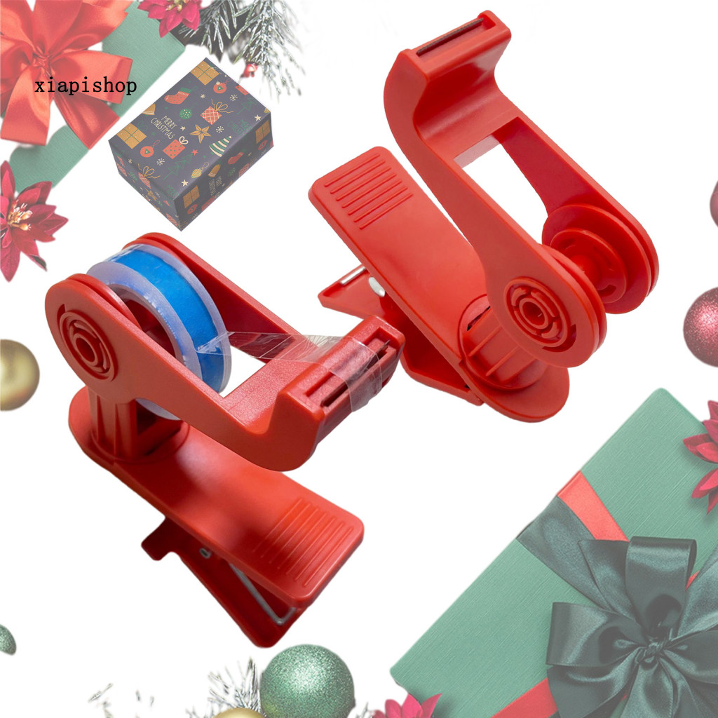 XPS Gift Wrap Tape Cutter Adjustable Table Clamp Tape Dispenser with ...