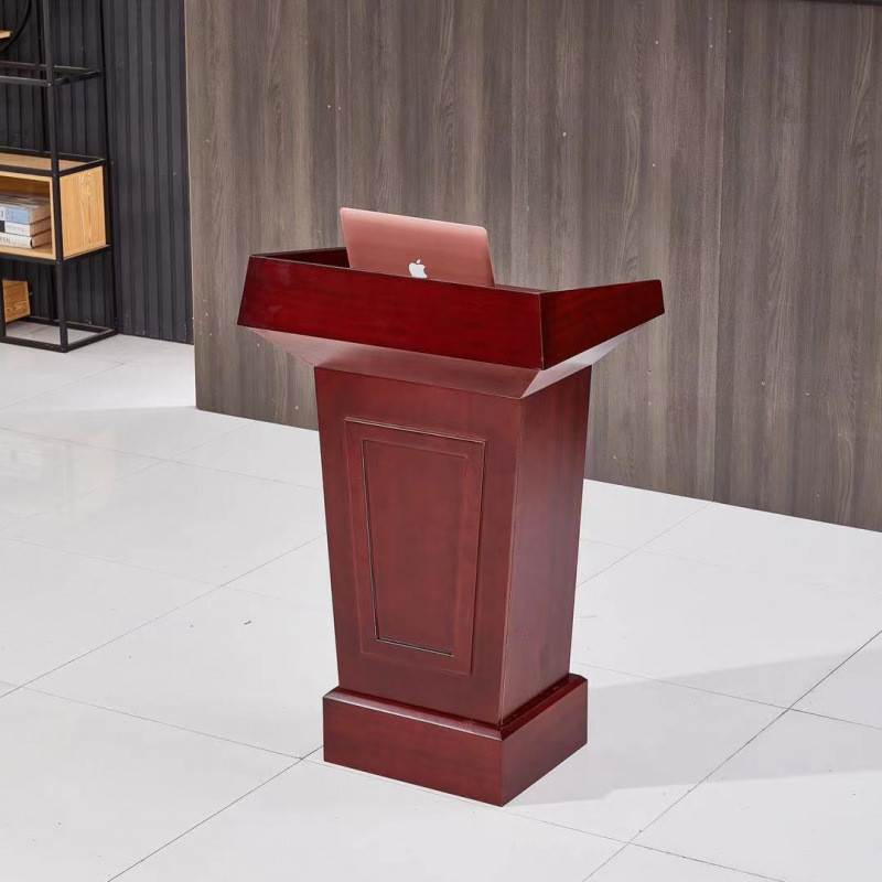 Lecture Podium Speaking Platform Reception Desk Lecture Desk Multimedia ...