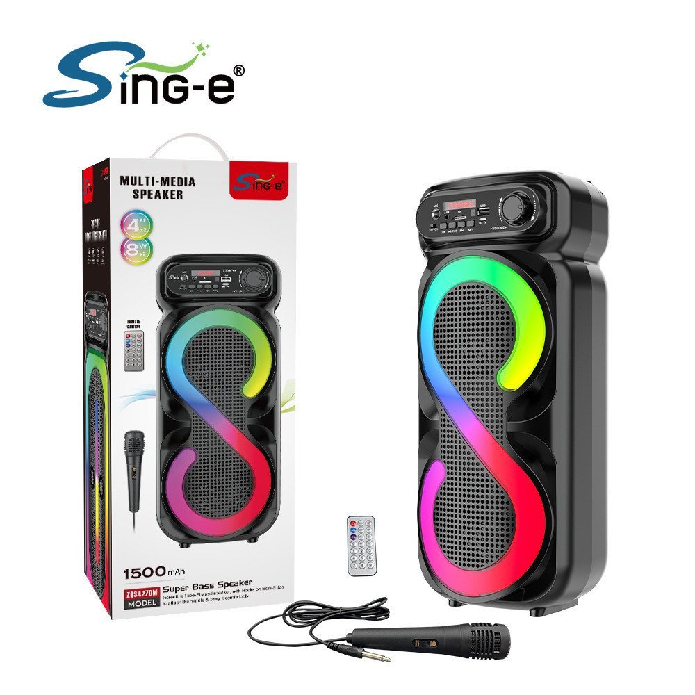 Sing-e Outdoor Card-Inserted Mobile Bluetooth Microphone for Square ...