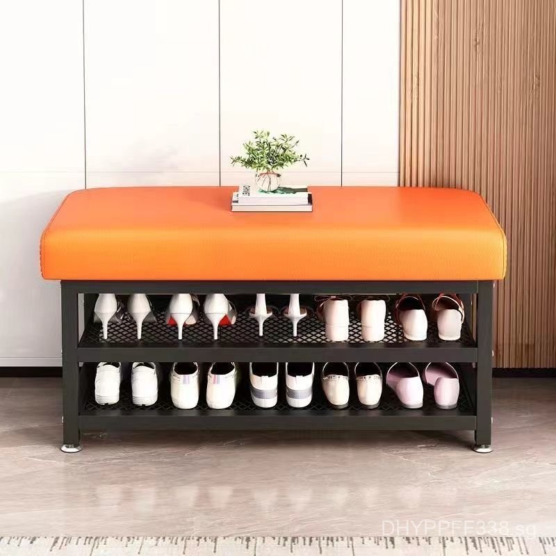 Home Cushion Doorway Seat Stool Shoe Changing Stool Entry Soft Pack ...
