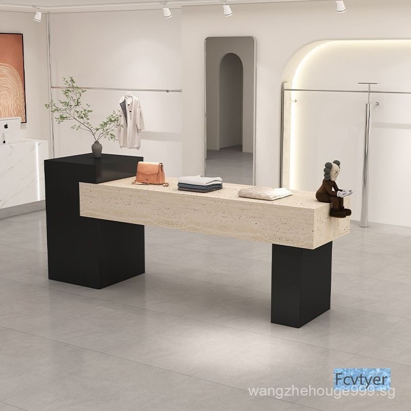 LaiAo Integrated Long Display Stand Flowing Water Table Store Island ...
