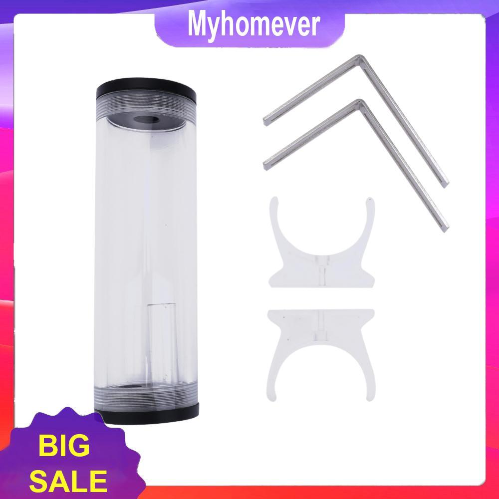 160x50mm Water Cooling Tank POM Liquid Water Cooling Rasdiator Acrylic ...