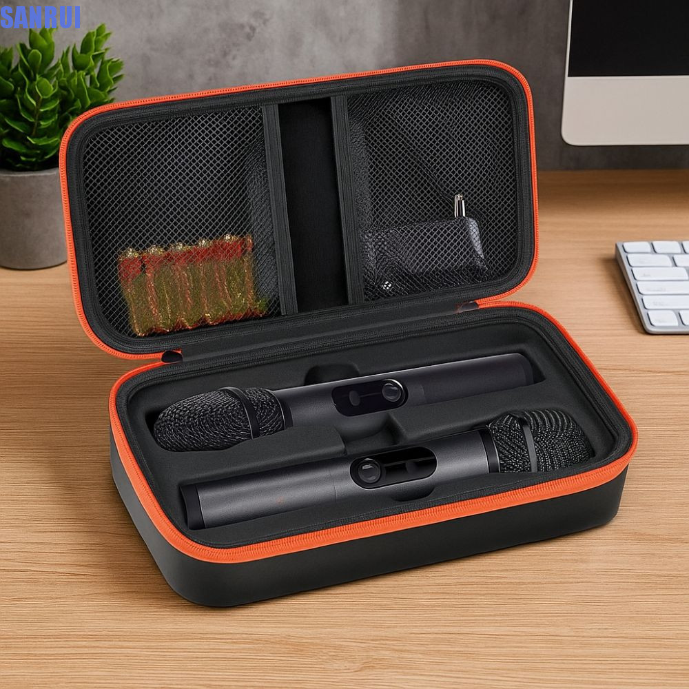 SANRUI Wireless Microphone Case, Shockproof Drop Proof Microphone ...
