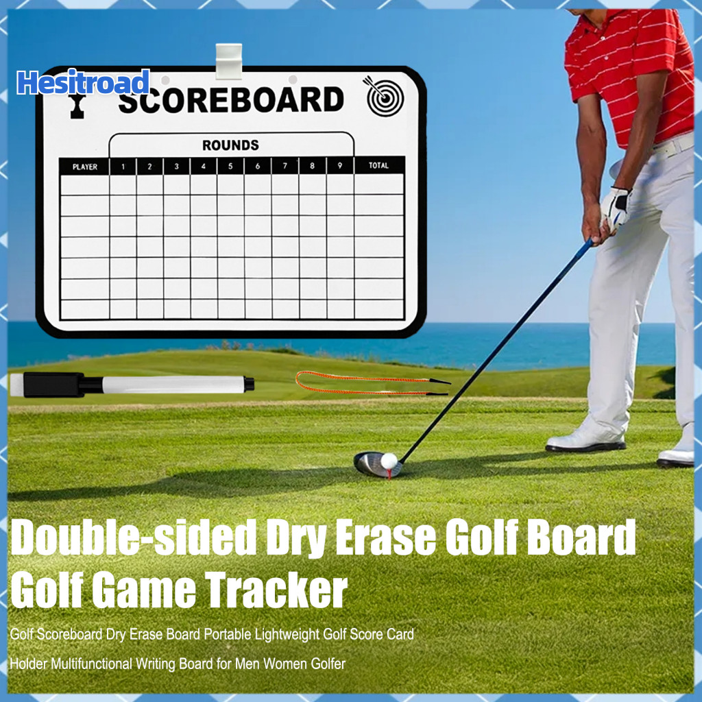 Hesitroad Reusable Golf Scoreboard Multifunctional Golf Scoreboard ...