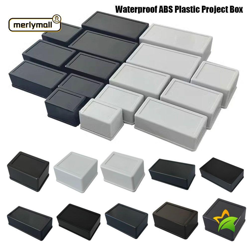 MERLYMALL Project Enclosure Boxes, 10 Styles White Black Storage , High ...