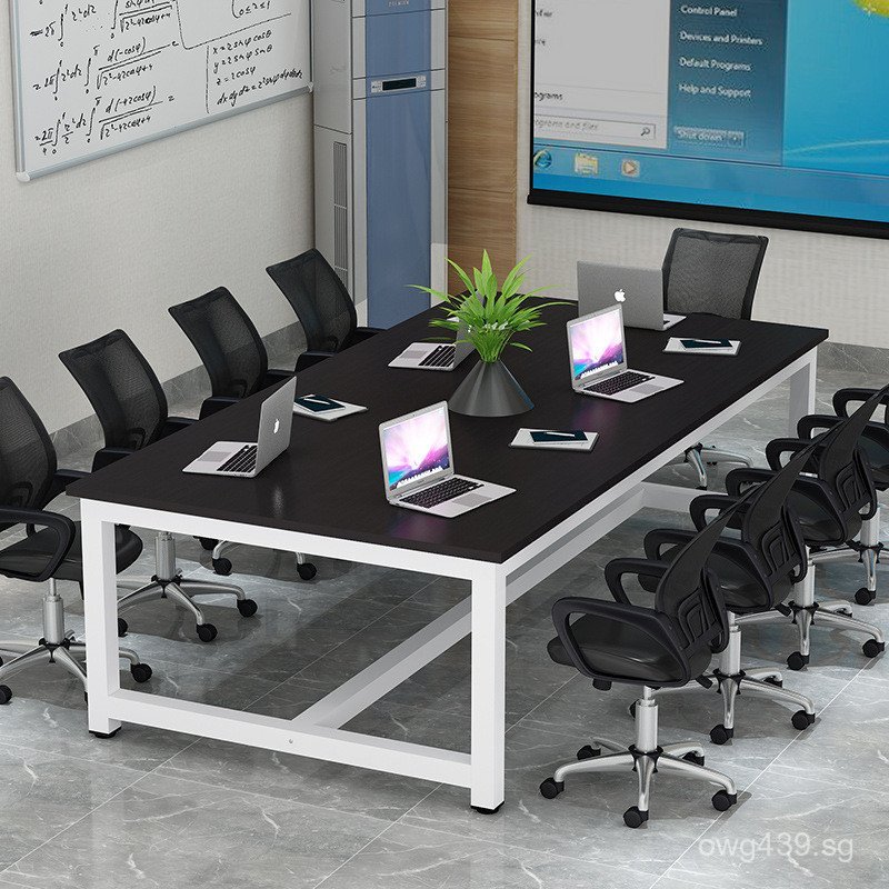 Conference Table Training Workbench Modern Simple Long Table ...