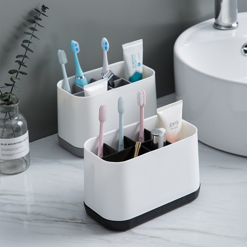 Japan MUJIE Creative Toothbrush Toothpaste Storage Rack Toilet Bathroom ...