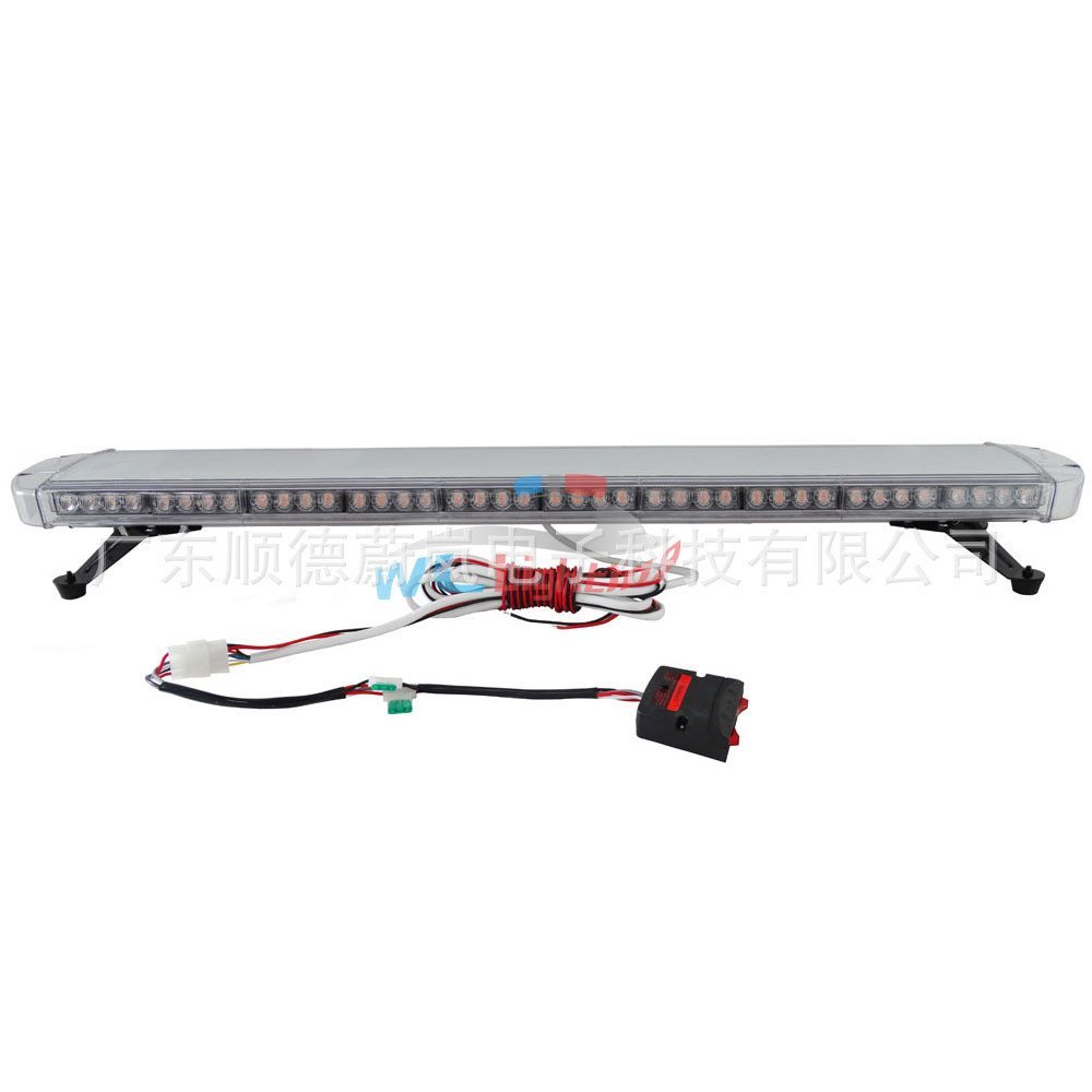 High Power88W Long Strip LED Warning Light120cm Strobe light yellow ...