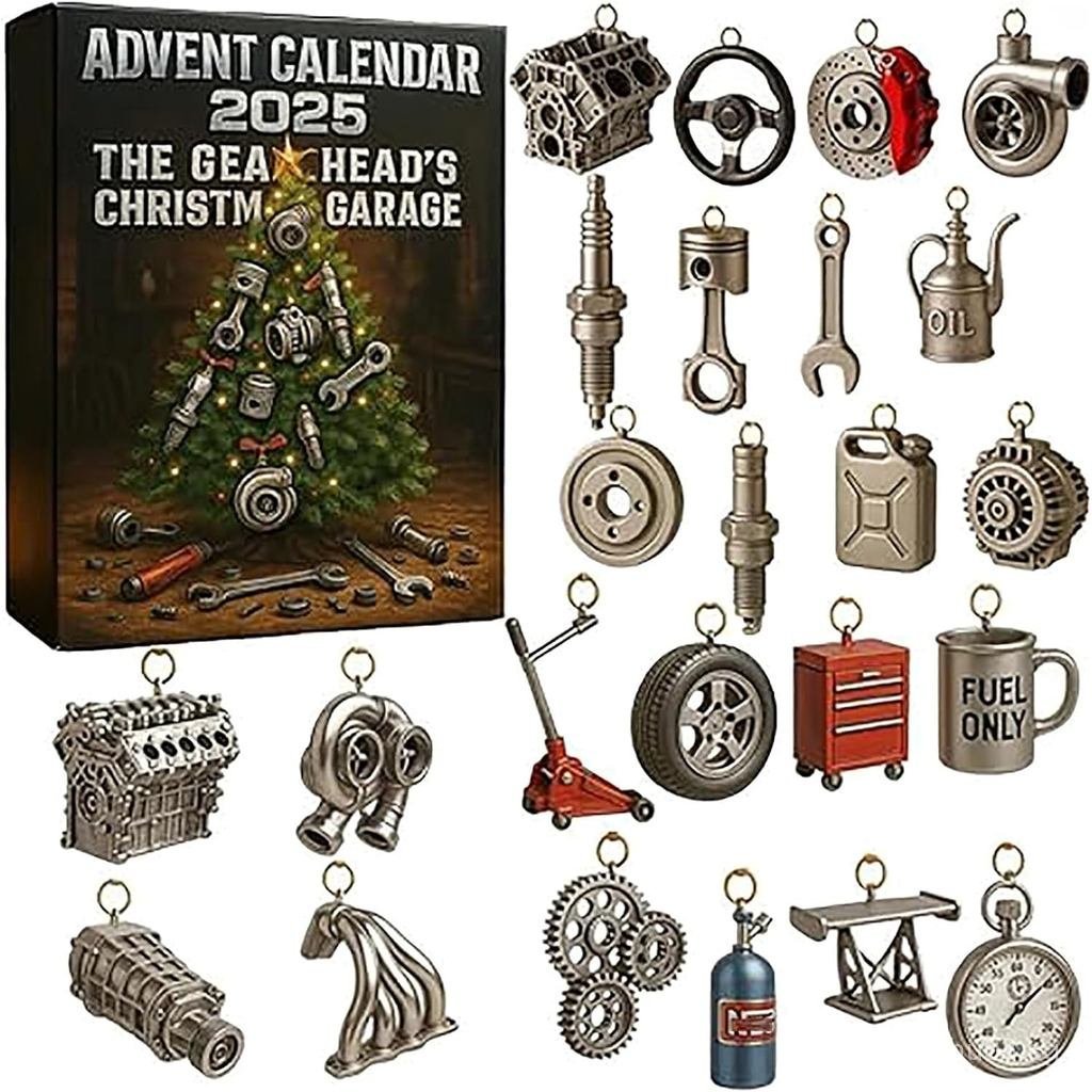 Advent Calendar 2025: The Gearhead’s Christmas Garage, Funny Automotive ...