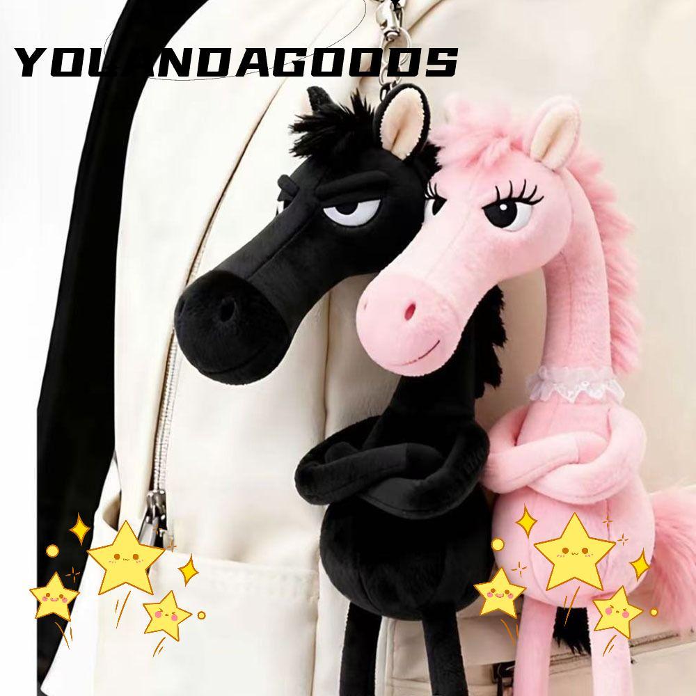 YOLA Horse Plush Doll, Plush Cartoon Plush Pony Keychain, 2026 Horse ...