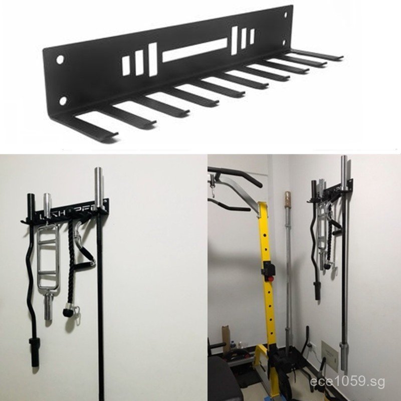 Wall-Mounted Jump Rope Pull-Up Belt Rack Resistance Band Rack Hook Rod ...