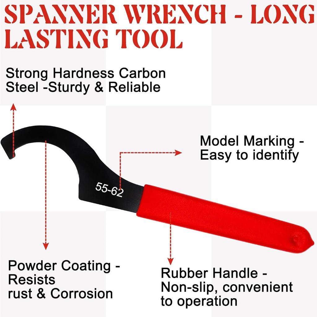 9Pcs Coilover Spanner Wrench Set, Universal Spanner Wrenches Motorcycle ...