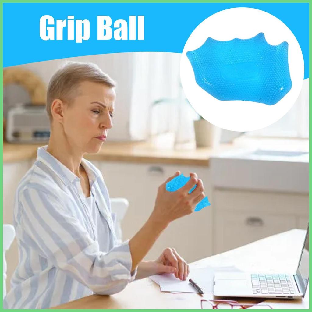 Hand Strengthening Ball Forearm Exercise Grip Trainer Finger Fitness ...