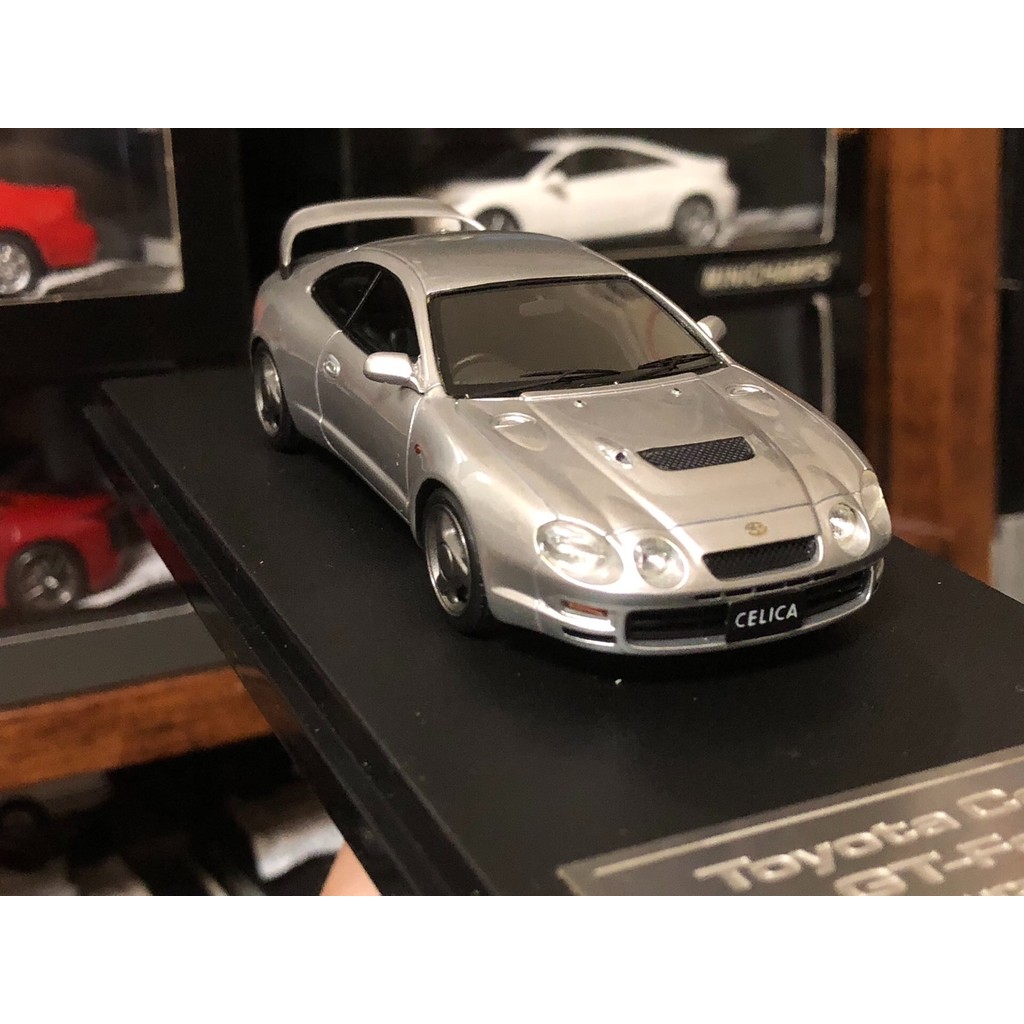 HPI 1/43 TOYOTA celica GTfour Rare Old Resin Extinction Model.Initial D ...
