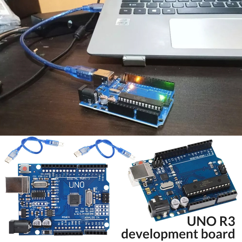 UNO R3 Development Board with Arduino ATmega328P CH340G for Prototyping ...