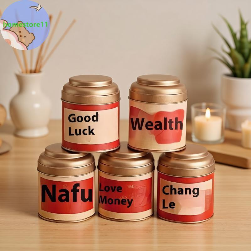 Homestore 50g Small Tea Tins Canister With Airtight Double Lids,Mini ...