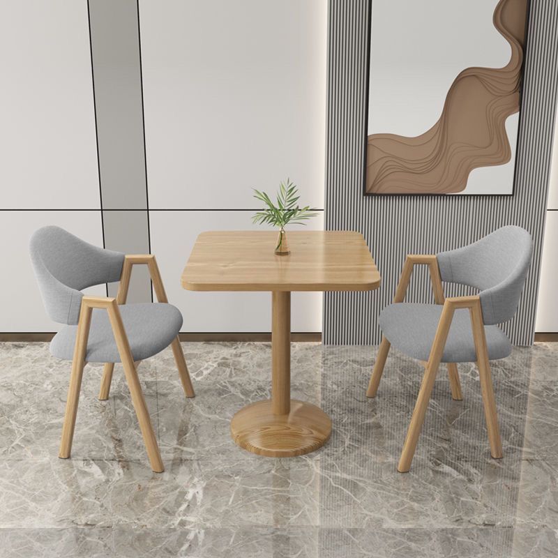 snack and table combination chair table square casual and fast table ...