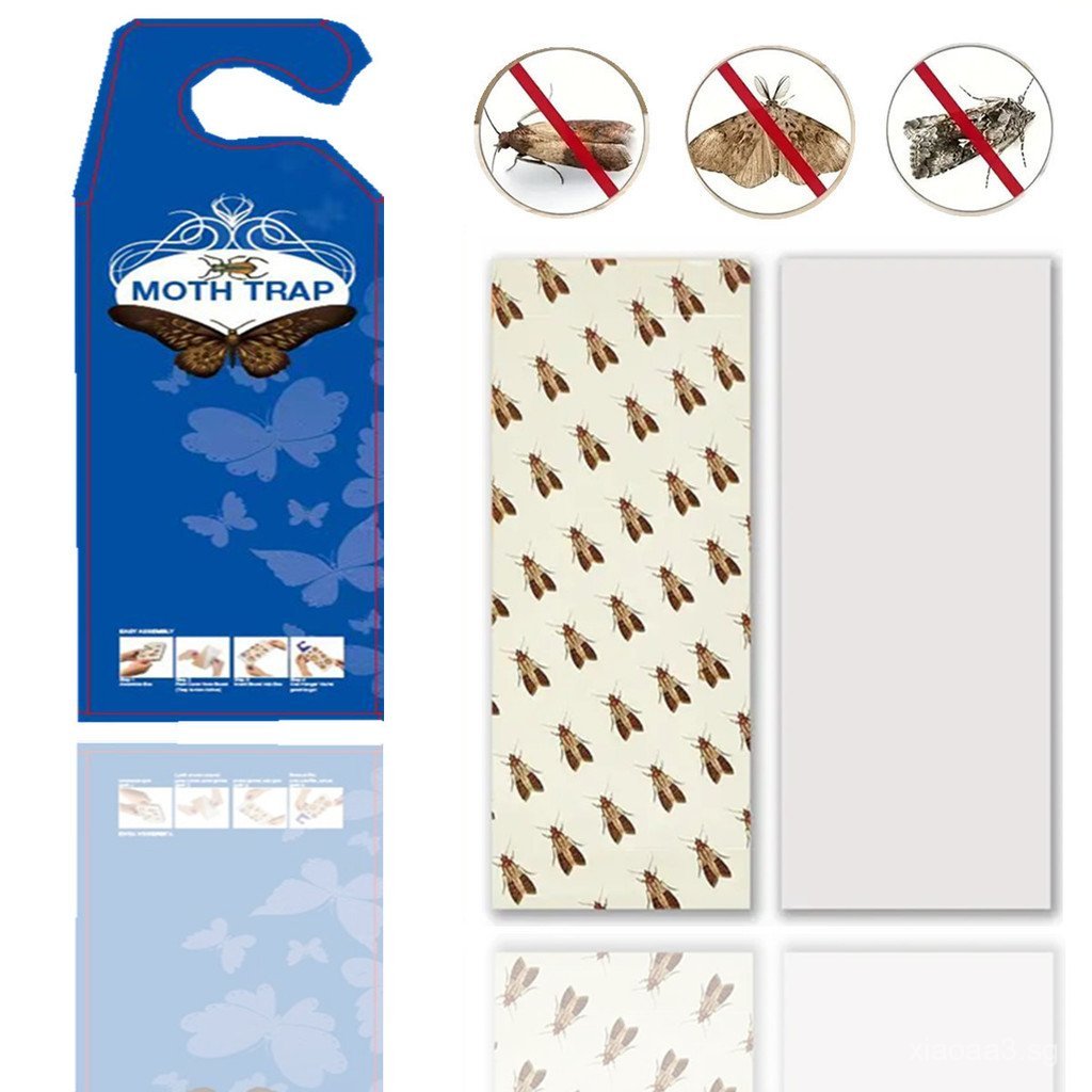 Light Blue Moth Box Hook Moth Trap Sticky Moth Moth Catcher Moth ...