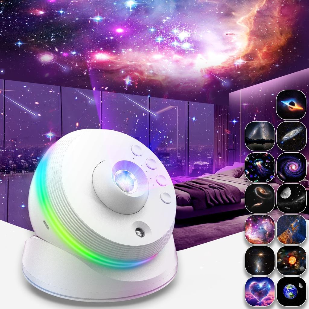 Meteor Galaxy Projector For Bedroom 13 In 1 Planetarium Star Projector