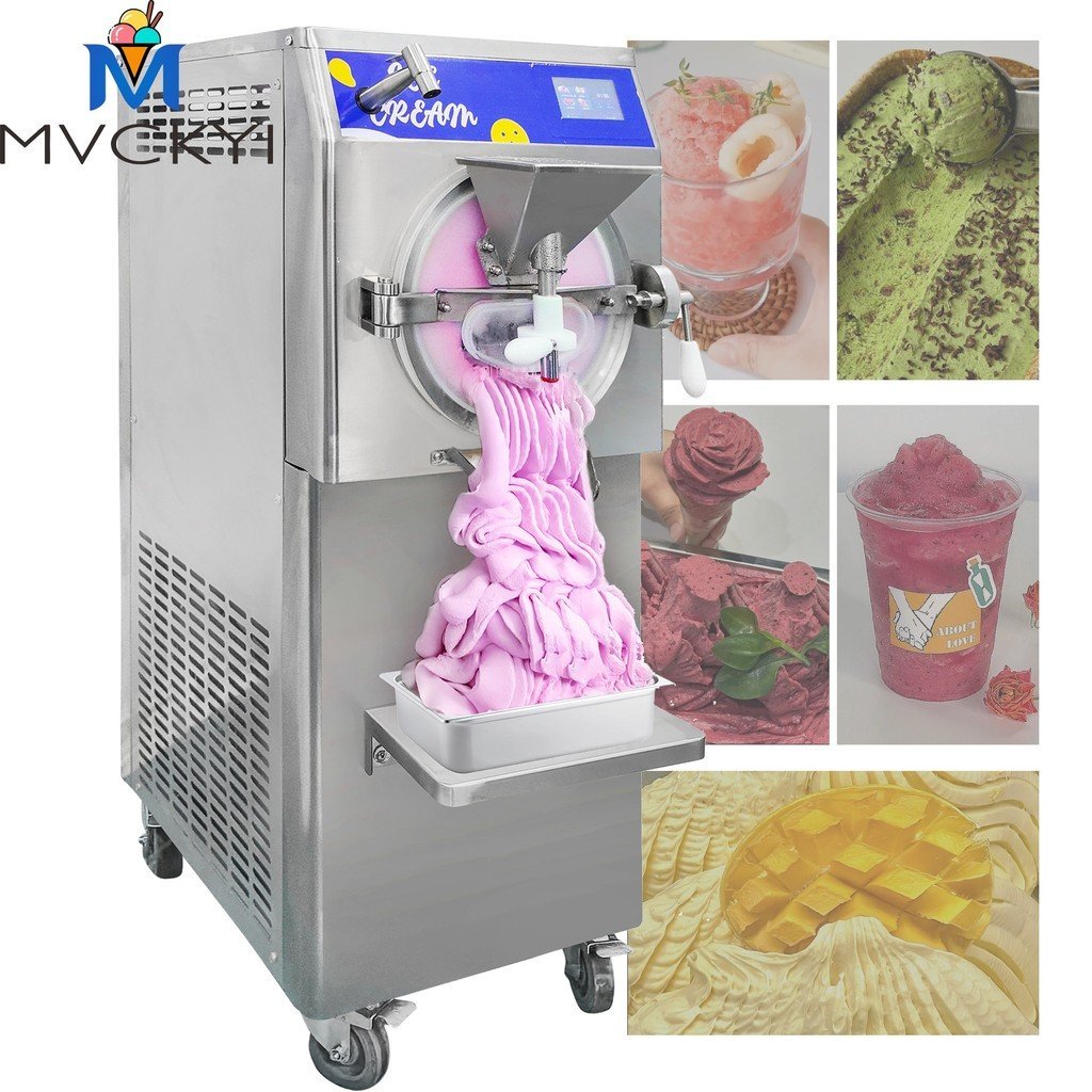 56L/H Hard Ice Cream Machine Commercial Large Production Fully ...