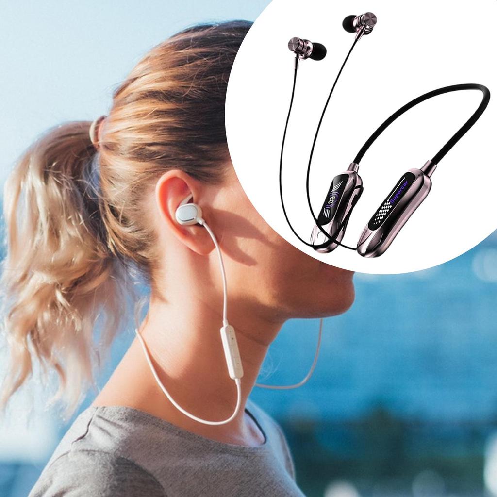 [Leipupa] Wireless Neckband Headphone Ergonomic Microphone for Meetings ...