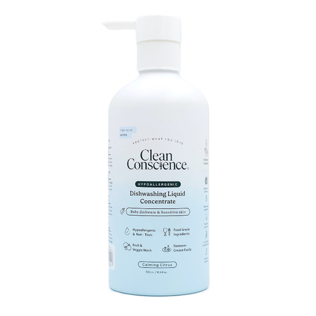 Clean Conscience Dishwashing Liquid Calming Citrus Hypollergenic 500ml ...