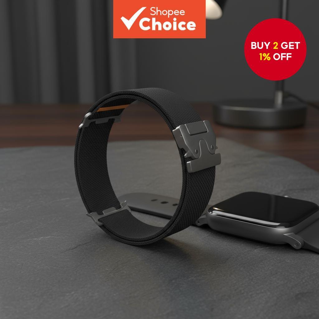 Compatible with Samsung Galaxy watch8/classic/ultra (2025): elastic ...