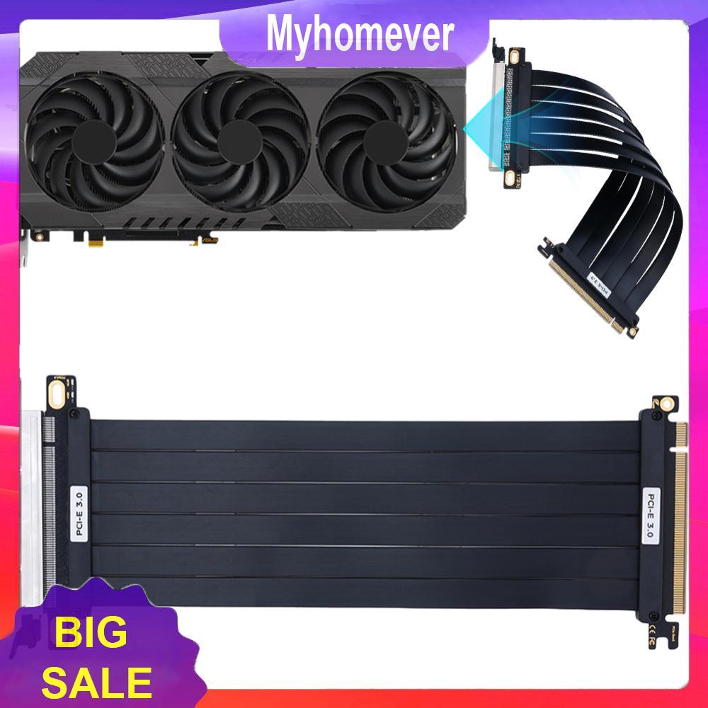 PCI-E 3.0 Riser Cable EMI Shielded PCI Express Gen 3 GPU Extension Cord ...