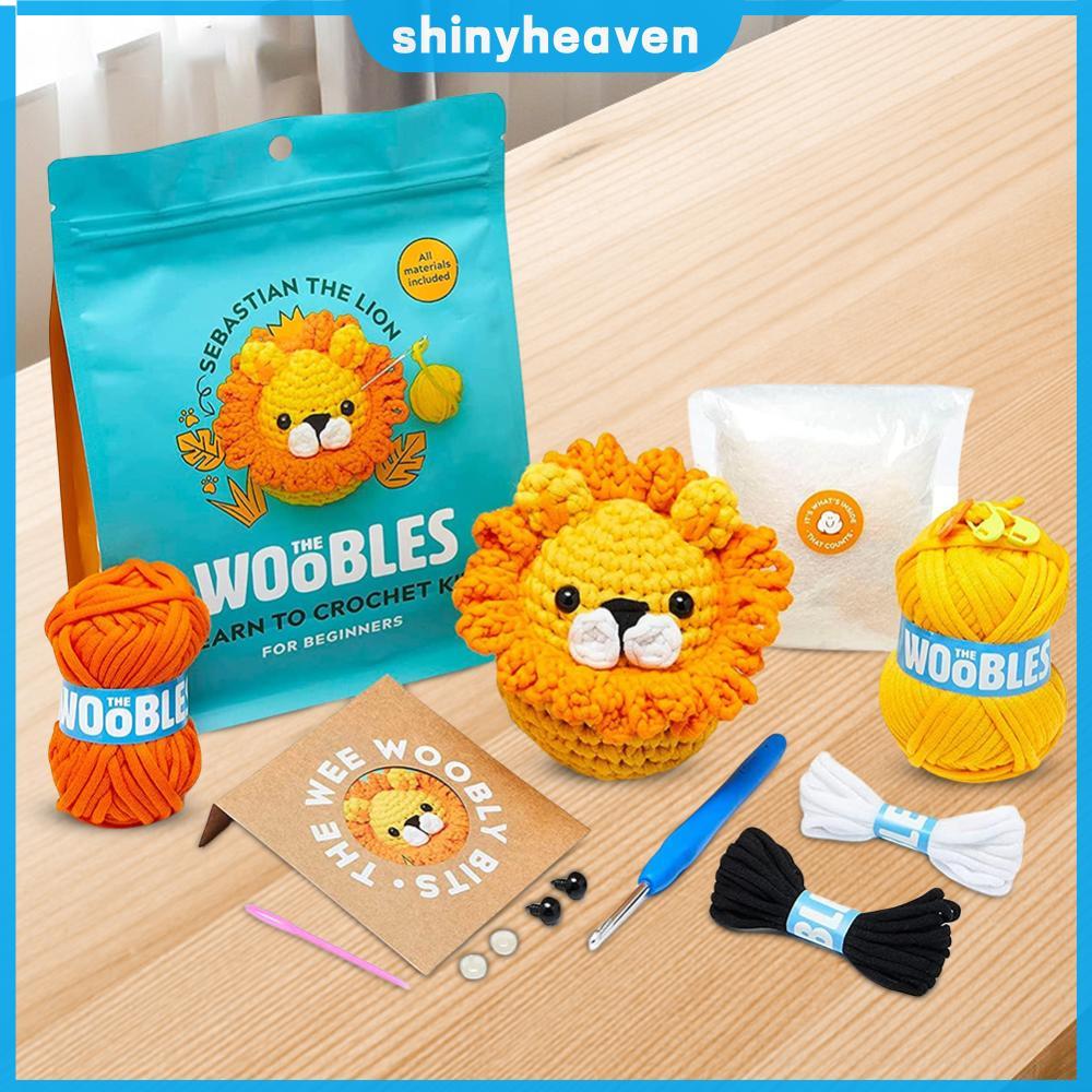 Crochet Kit with Crochet Yarn with Step-by-Step Video Tutorials Crochet ...